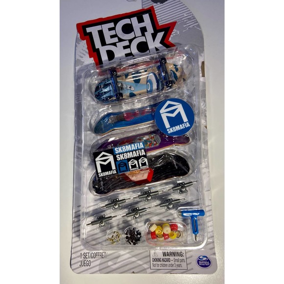 Tech Deck | Toys | Tech Deck Ultra Dlx Fingerboard 4 Pack Sk8mafia Mini ...